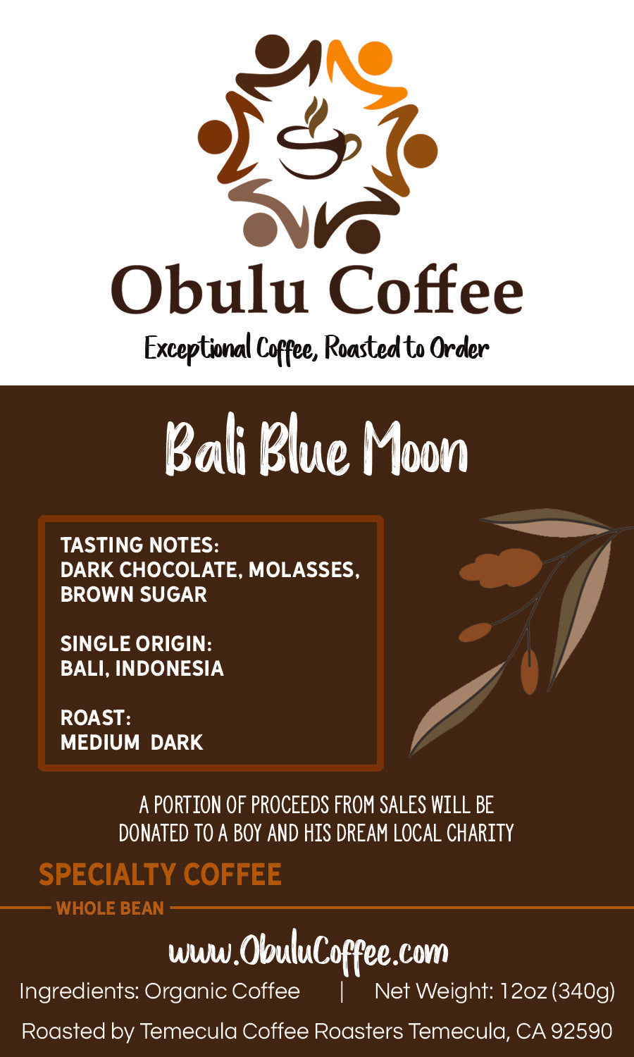 Obulu Coffee - Deliciously Fresh Roasted to Order Coffee